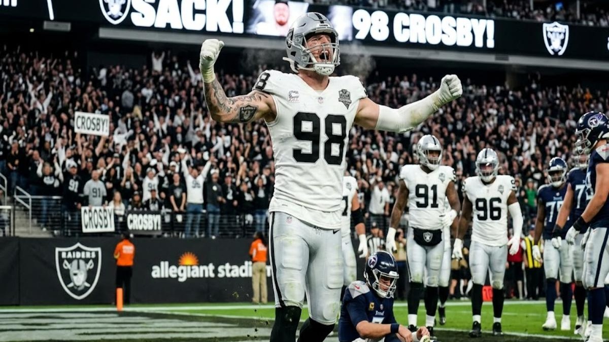 Maxx Crosby silences trade drama as Raiders star reaffirms commitment ...