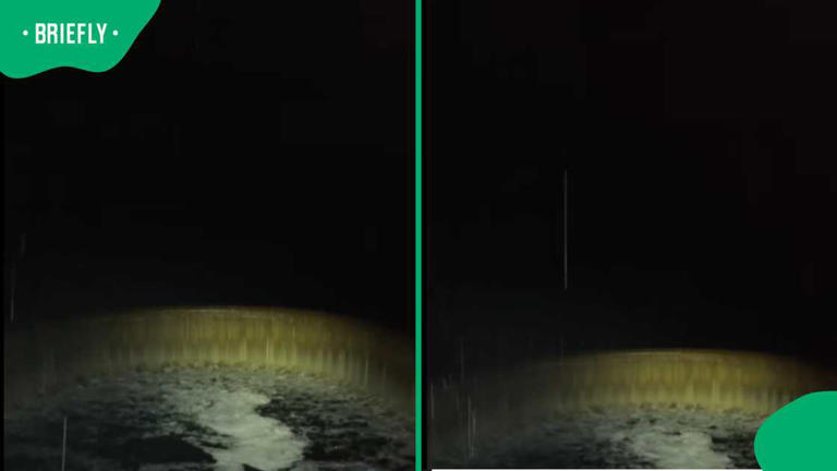 Garden Route Dam overflows after heavy rain, sparking emotional ...