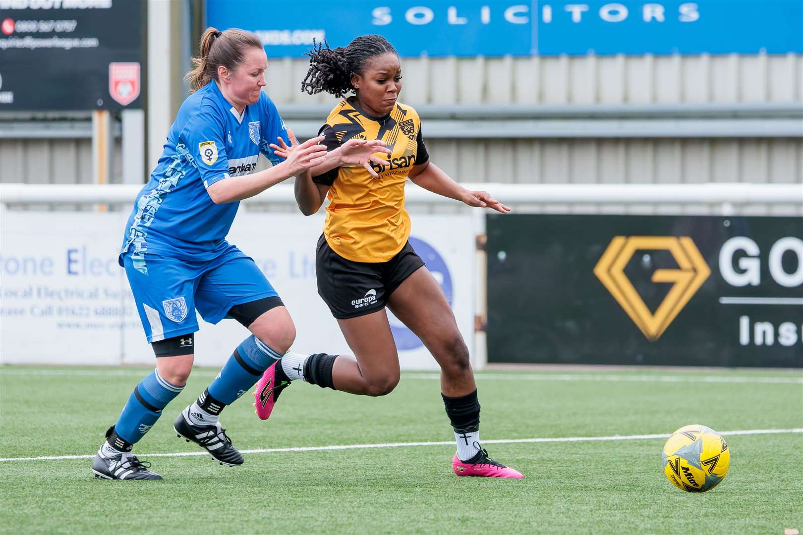 Maidstone United and Tonbridge Angels women’s teams are both going up ...
