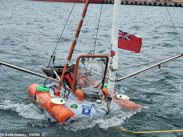 British father hoping to cross the Atlantic in the smallest boat ever ...