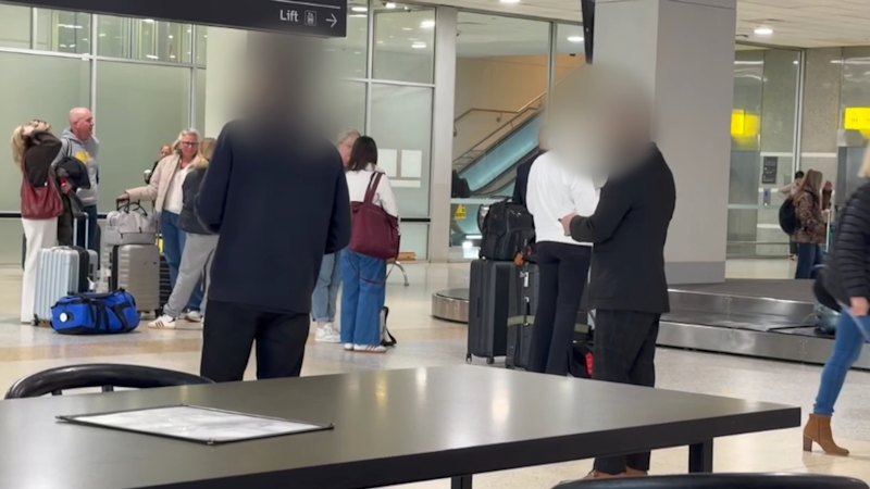 Undercover sting catches illegal touts harassing airport passengers