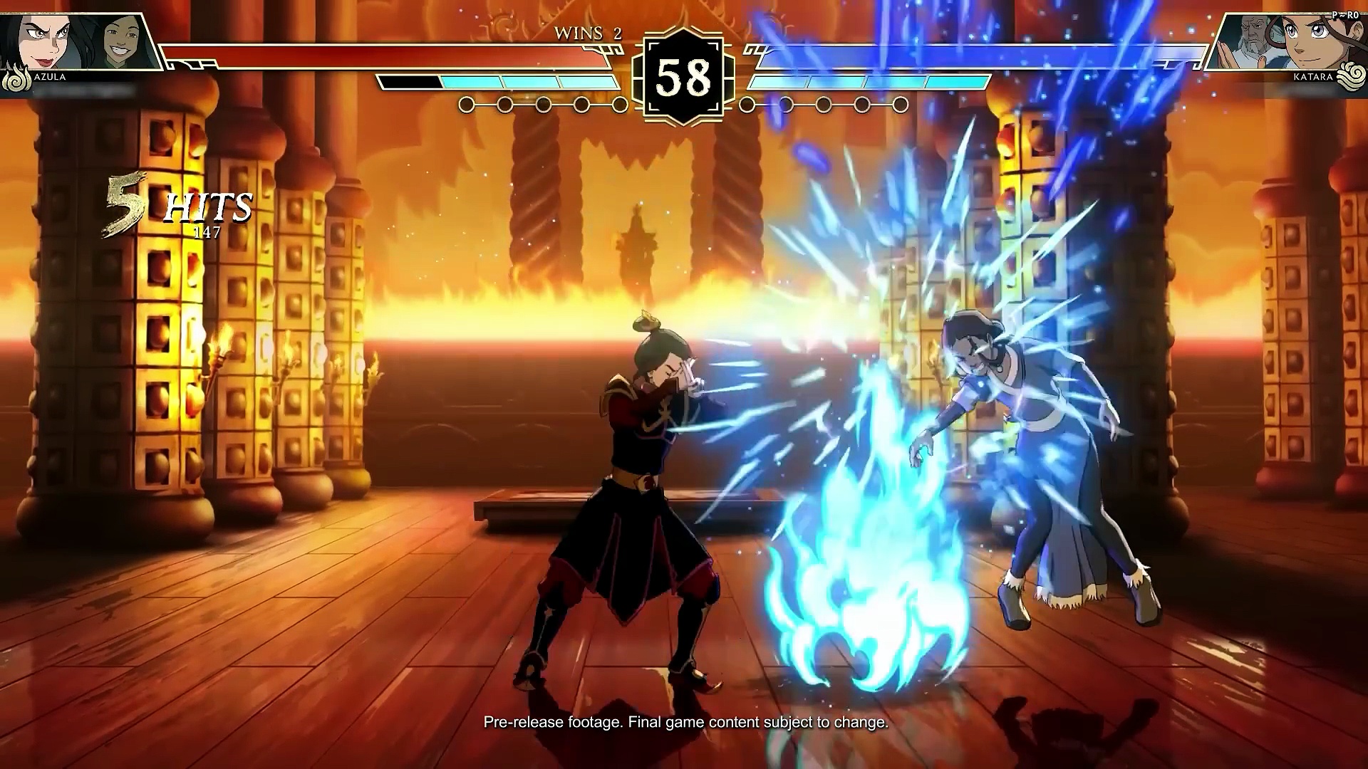 Avatar Legends: The fighting game - Azula vs Katara