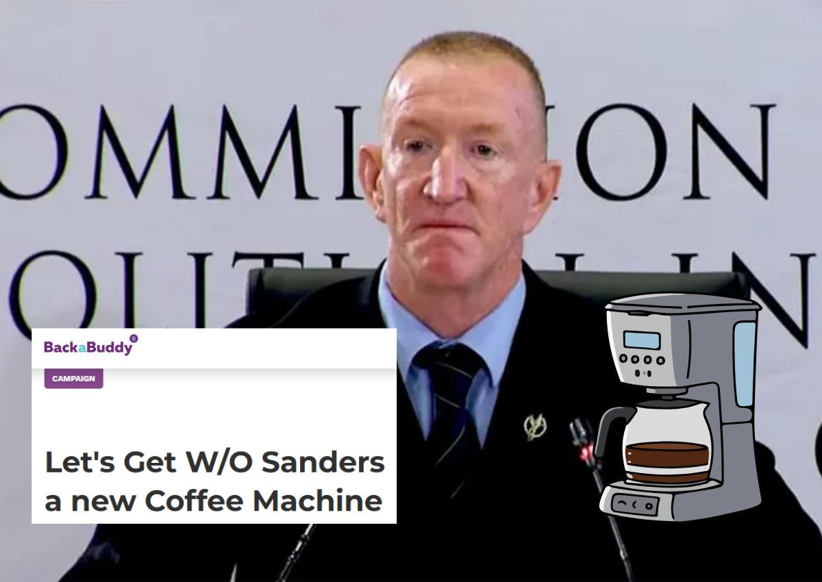 Madlanga cop’s stolen coffee machine: BackaBuddy campaign raised R500k