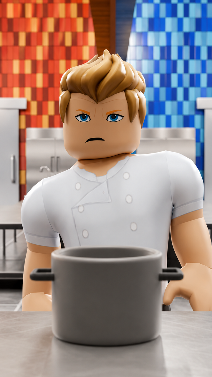 Hell's Kitchen goes live with a quick rice cooking mistake