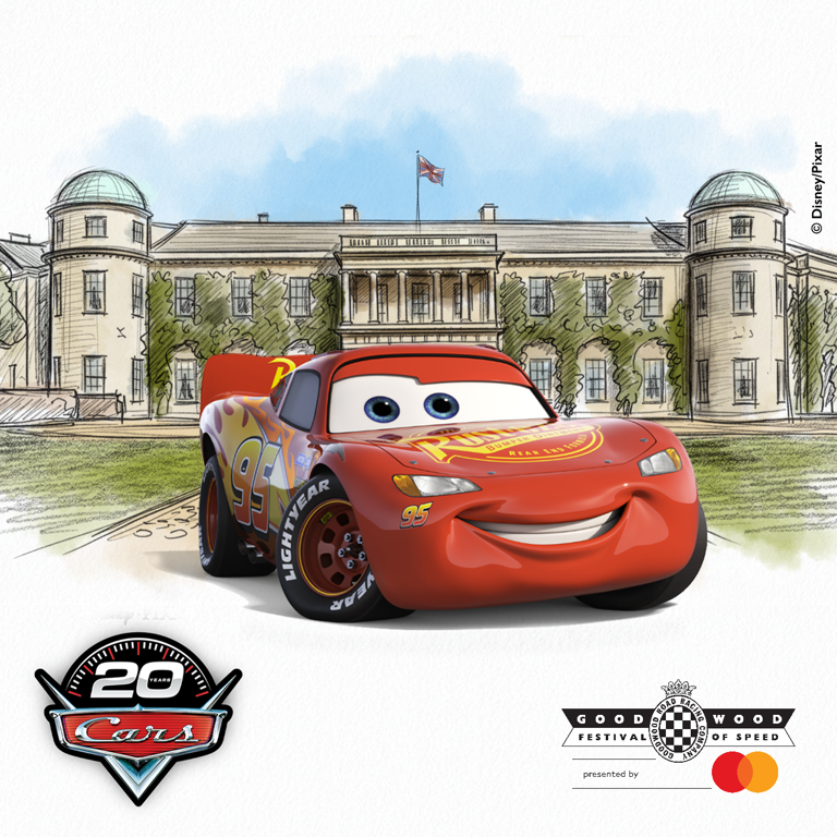 Lightning strikes the Festival of Speed! Disney and Pixar’s Cars ...