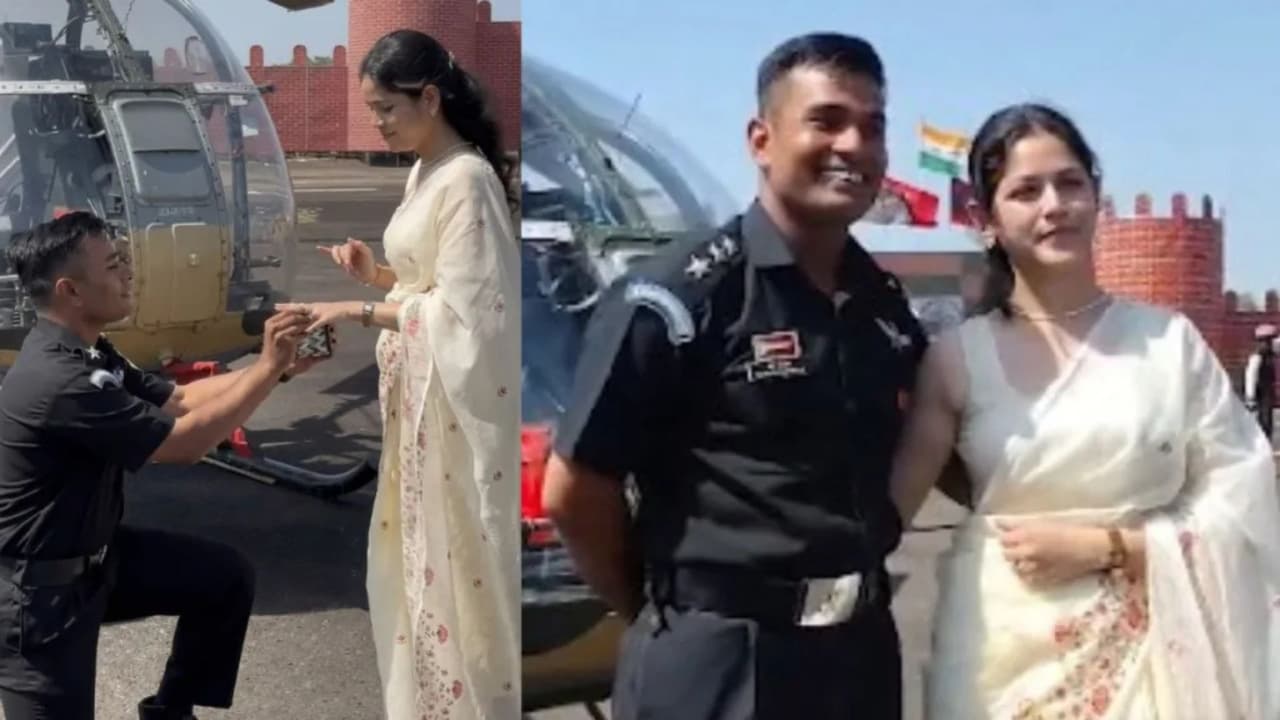 Indian Army seeks explanation from captain over viral marriage proposal ...