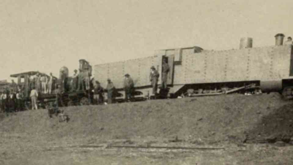 The Soviet armored super train