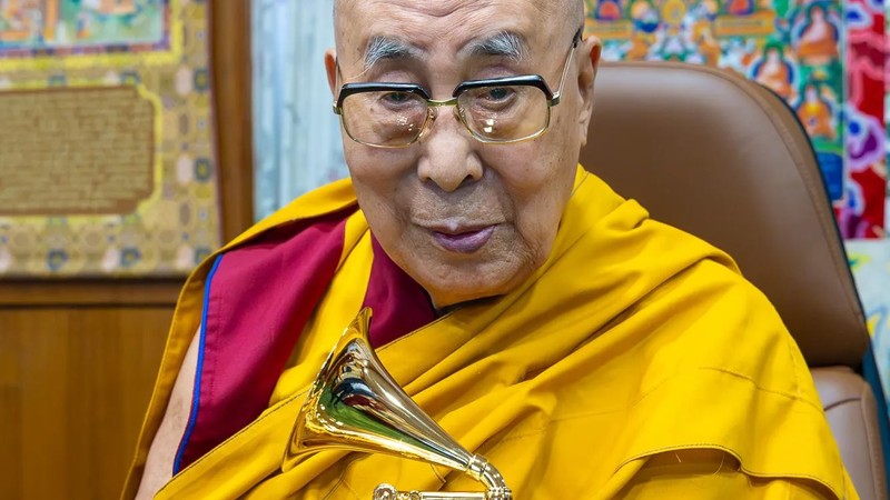 The Dalai Lama wins first Grammy at 90 for spoken-word 'Meditations' album