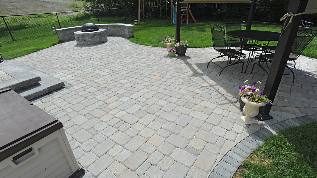 12 inspiring stamped concrete patio designs