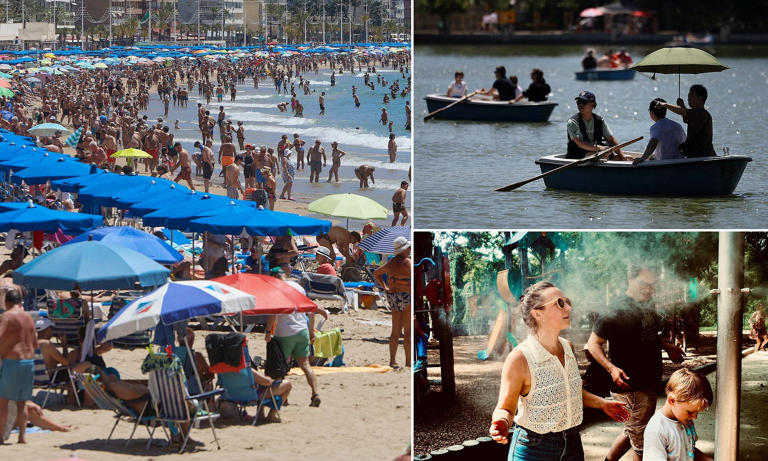 Europe braces for mega-hot summer: Spain, Portugal and France set for ...