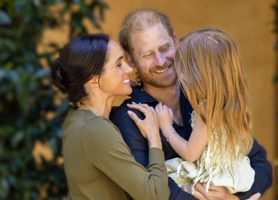 Prince Harry and Meghan release family portrait for Lilibet's birthday