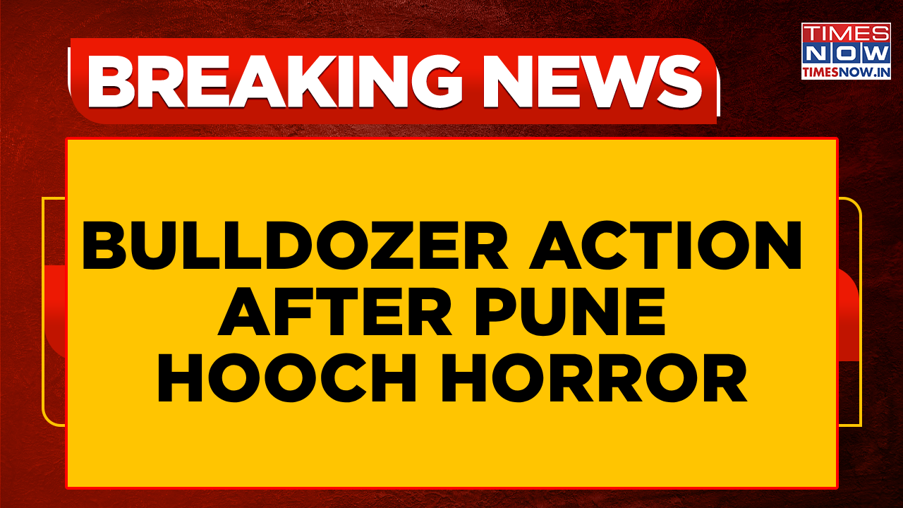 Pune hooch tragedy case update. Bulldozer action at main accused's home ...