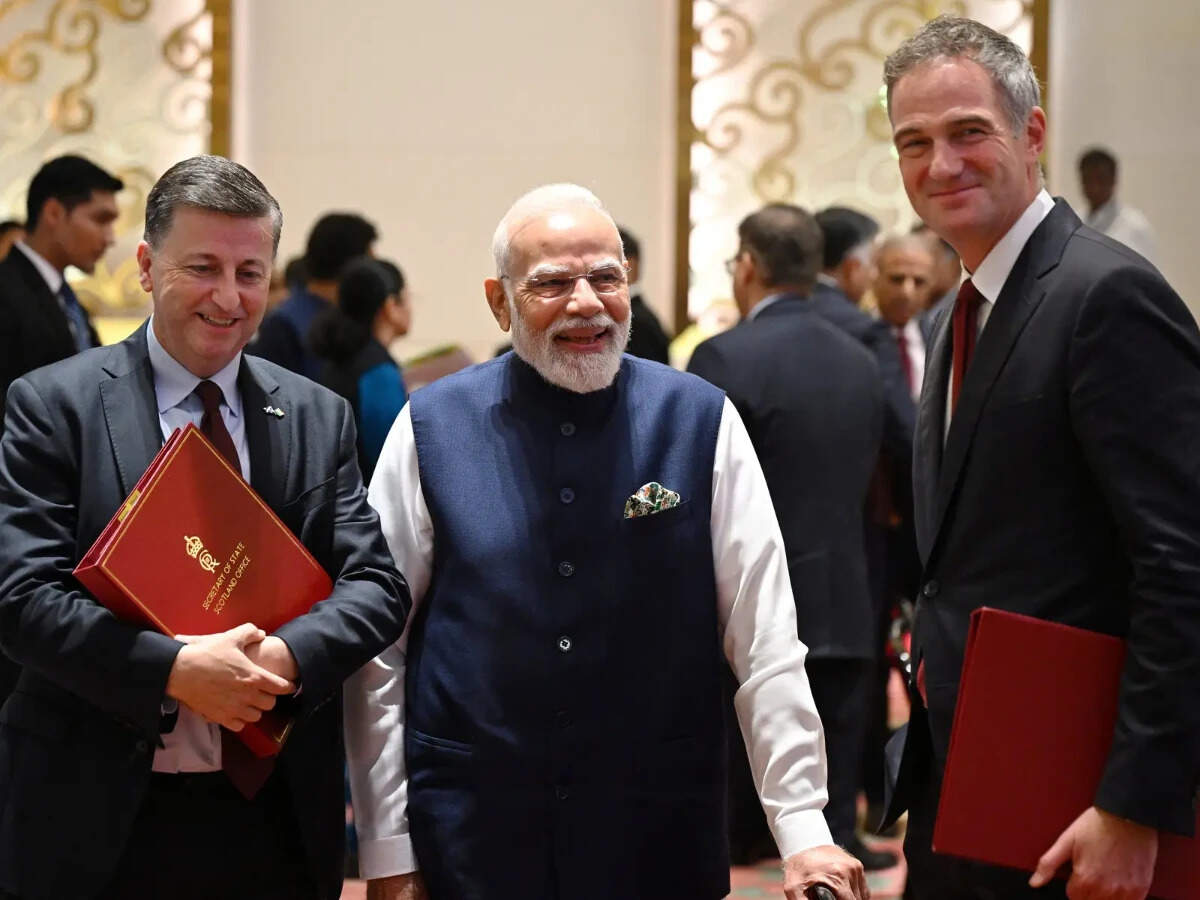 India-UK trade deal moving forward, though steel issue may delay launch