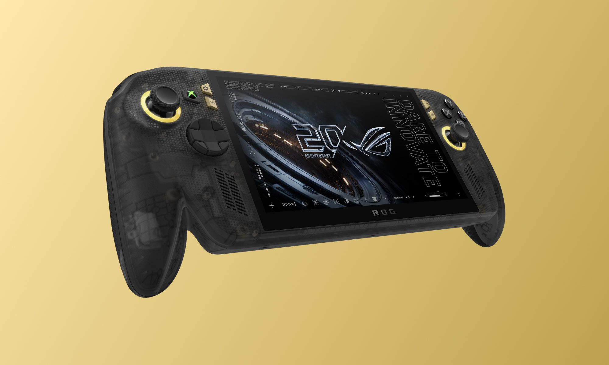 Asus ROG Ally X gets a special makeover with an OLED panel and gold ...