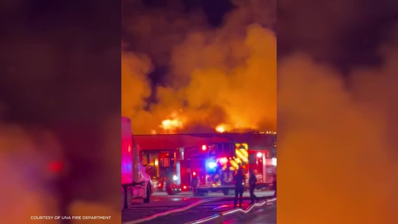 Officials: Spartanburg Co. business fire contained but could smolder ...
