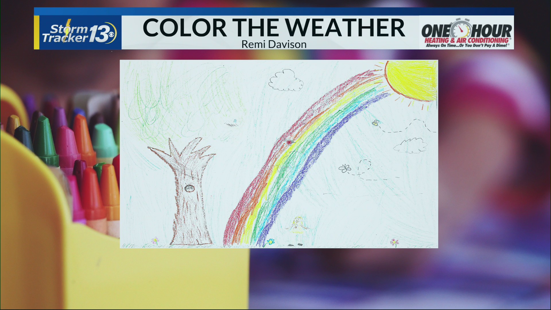 Color the weather: Remi Davison