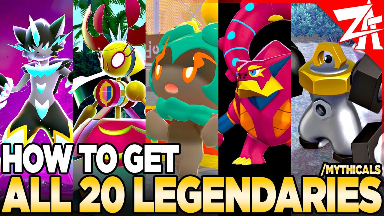 How to get all 20 legendary Pokémon in Mega Dimension