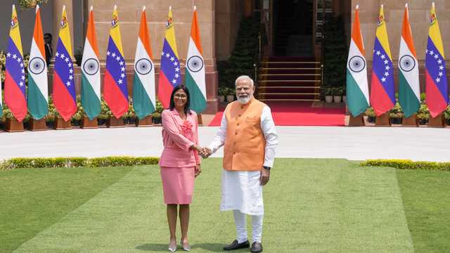 Modi holds first talks with Venezuela leader after Maduro exit