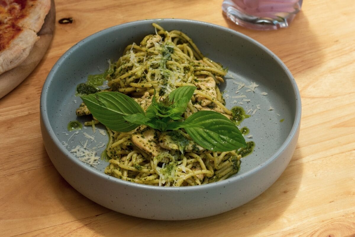 Dealing with migraines? This magnesium-rich pesto pasta can be a tasty cure