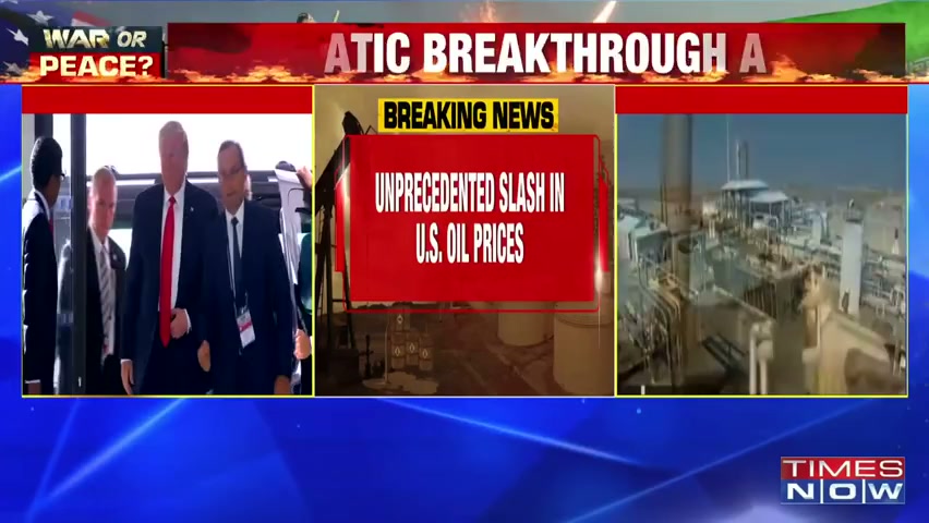 Breaking unprecedented drop in US oil prices - US