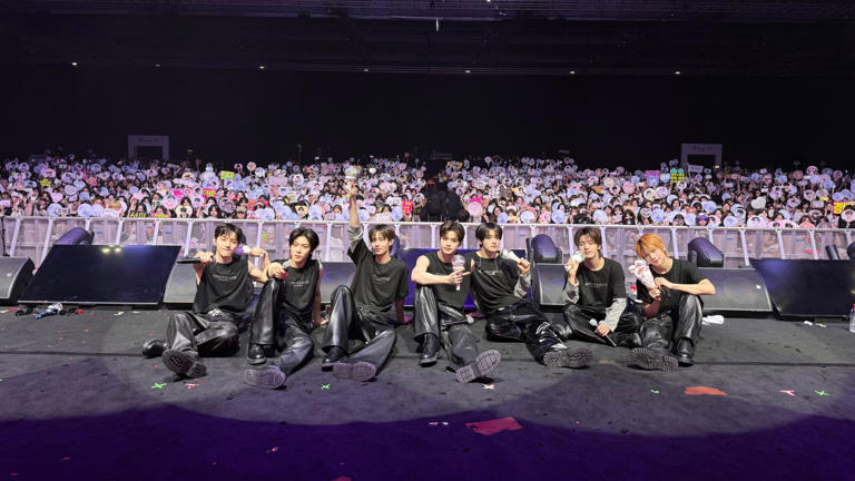 Rookie boy band Close Your Eyes performs in Canada for first time