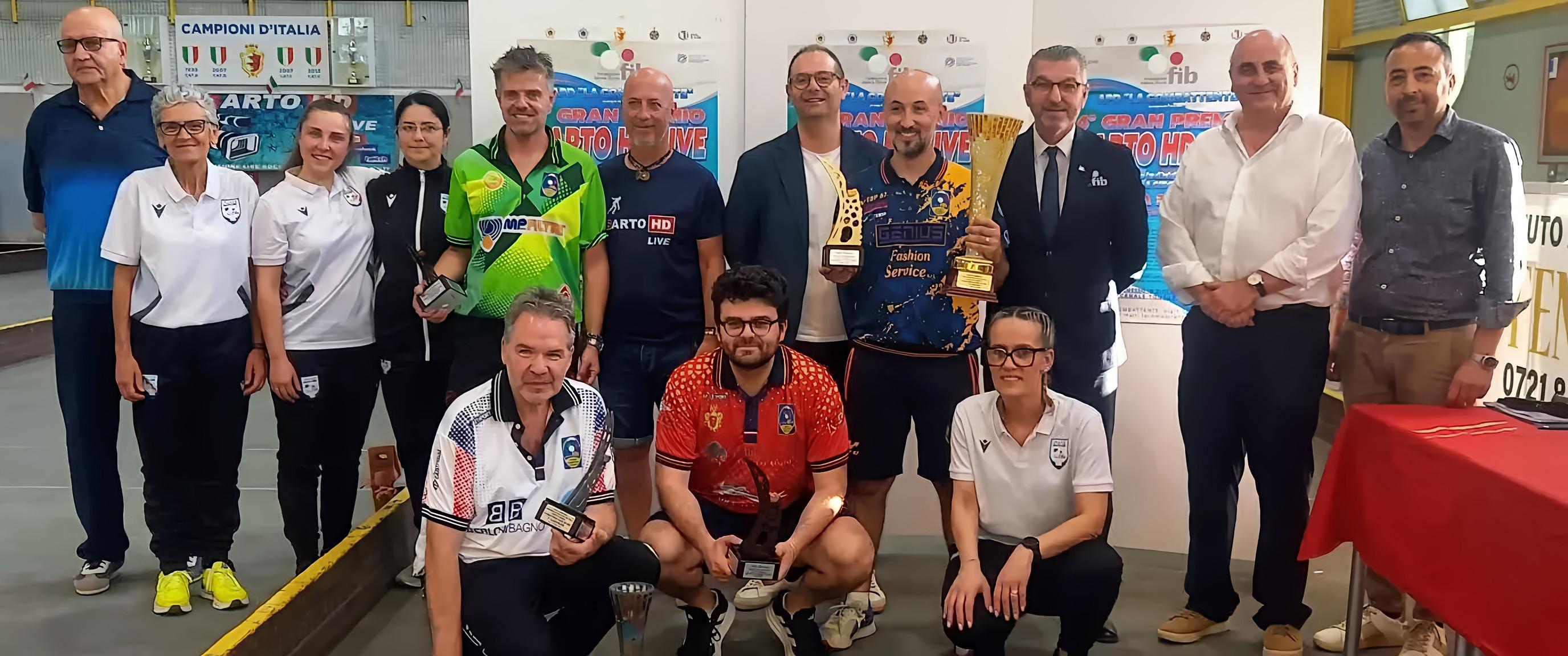 Bocce. Di Nicola domina, Combattente ok
