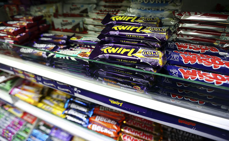 There’s been a subtle change to the shape of popular chocolate bars in ...