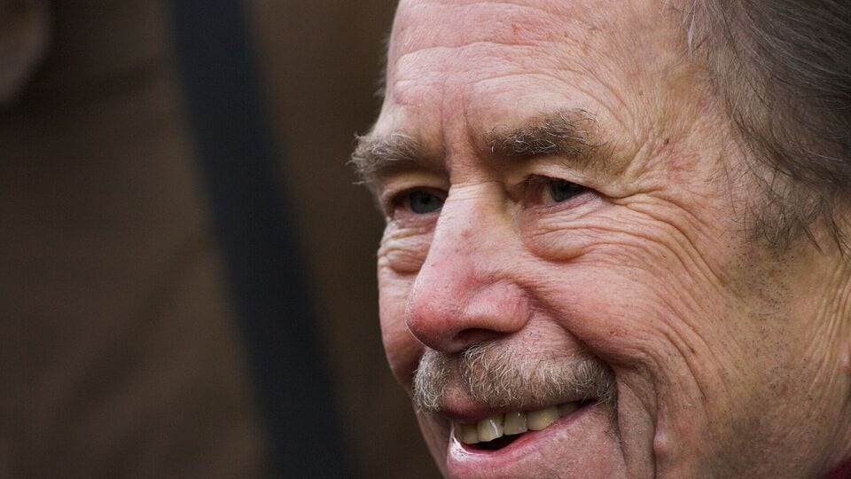 Quote of the day by Václav Havel: “The real test of a man” — life ...