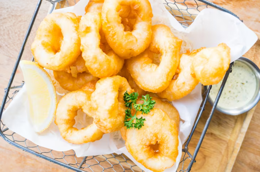 Resep cumi goreng tepung anti alot untuk buka puasa, crispy dan empuk ...