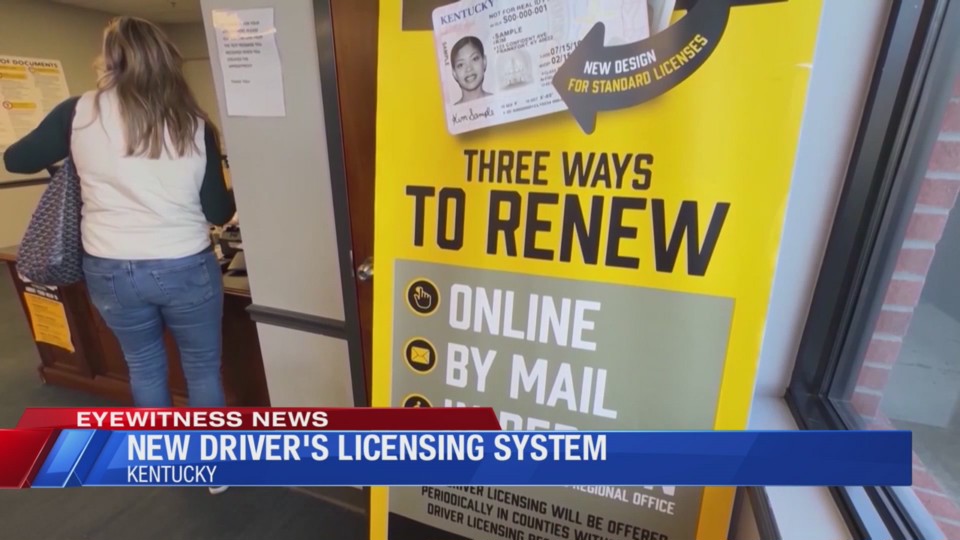 New KY driver's licensing system