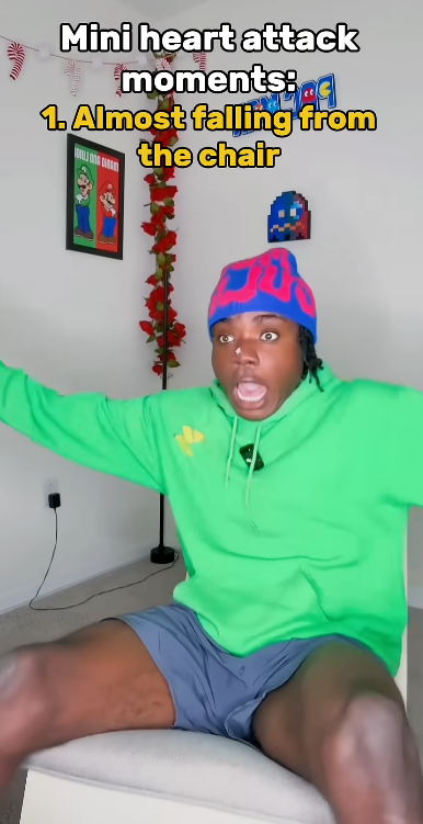 Those hilarious mini heart attack moments
