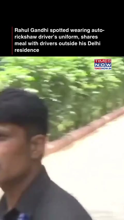 Congress leader and Lok Sabha LoP Rahul Gandhi was spotted