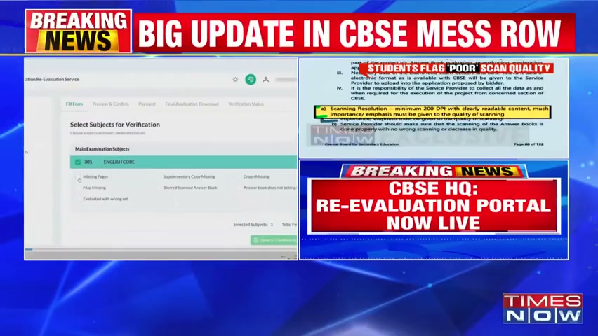 CBSE Mess Row Big statement by CBSE HQ The verification