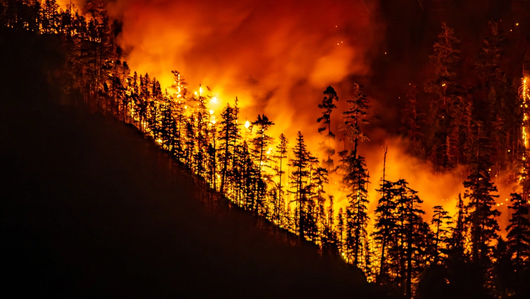 Declining snow cover erodes northern forests’ post-fire cooling effect