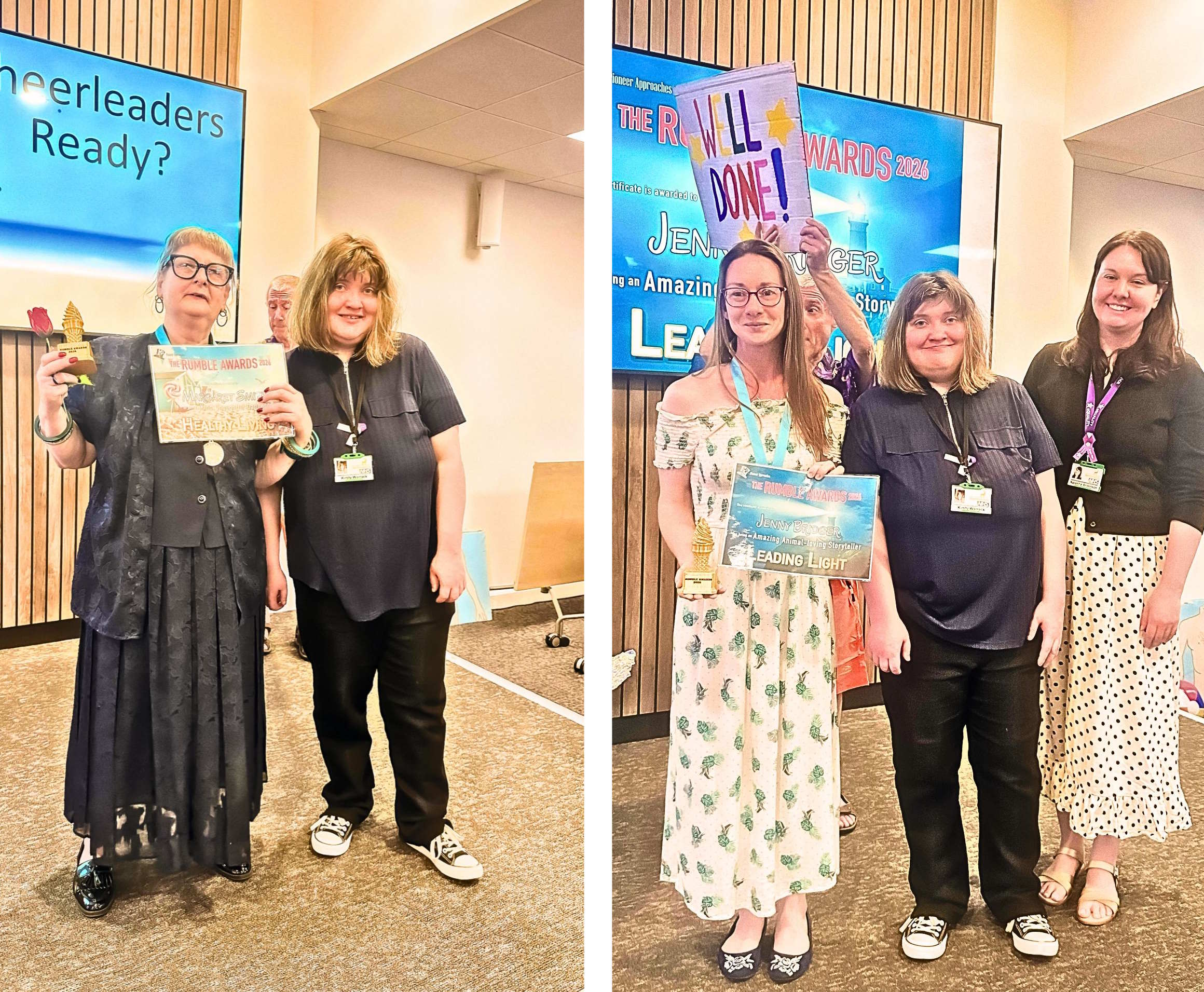 Hemel Hempstead duo honoured at the 2026 Rumble Awards