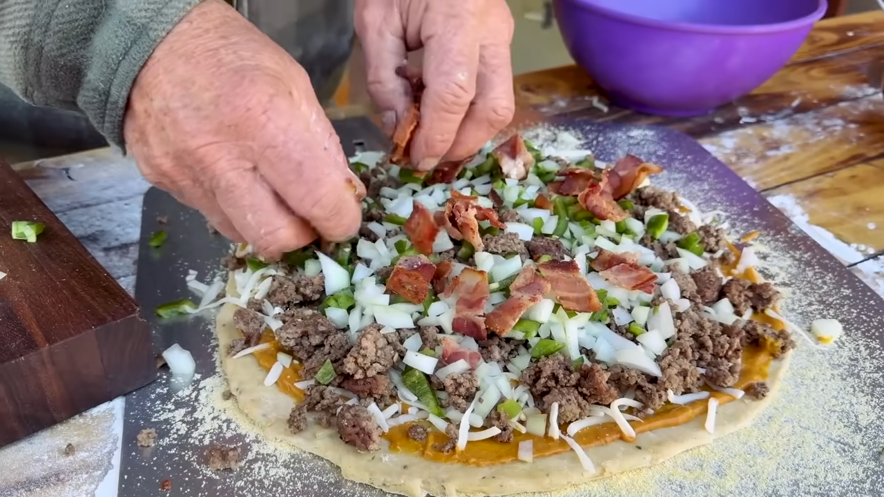 This pizza was basically a cheeseburger with better decisions