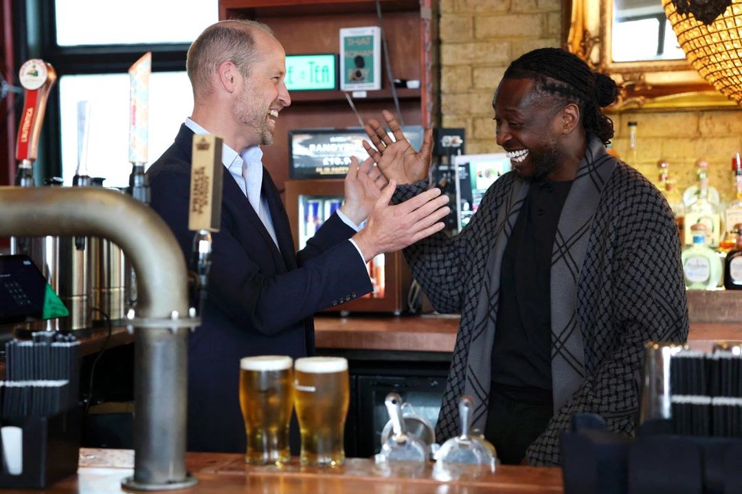 Prince William backs pubs on Peckham visit