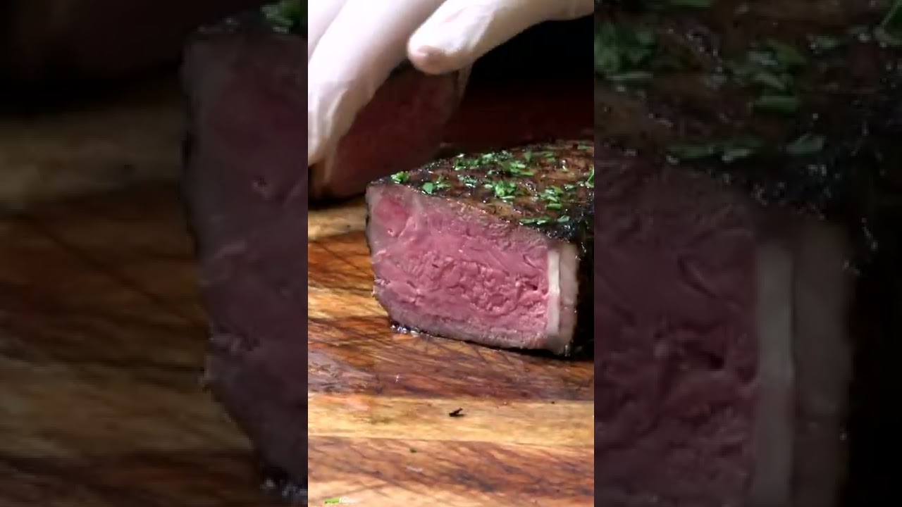 I tried cooking steak with liquid nitrogen… now temperature changes ...