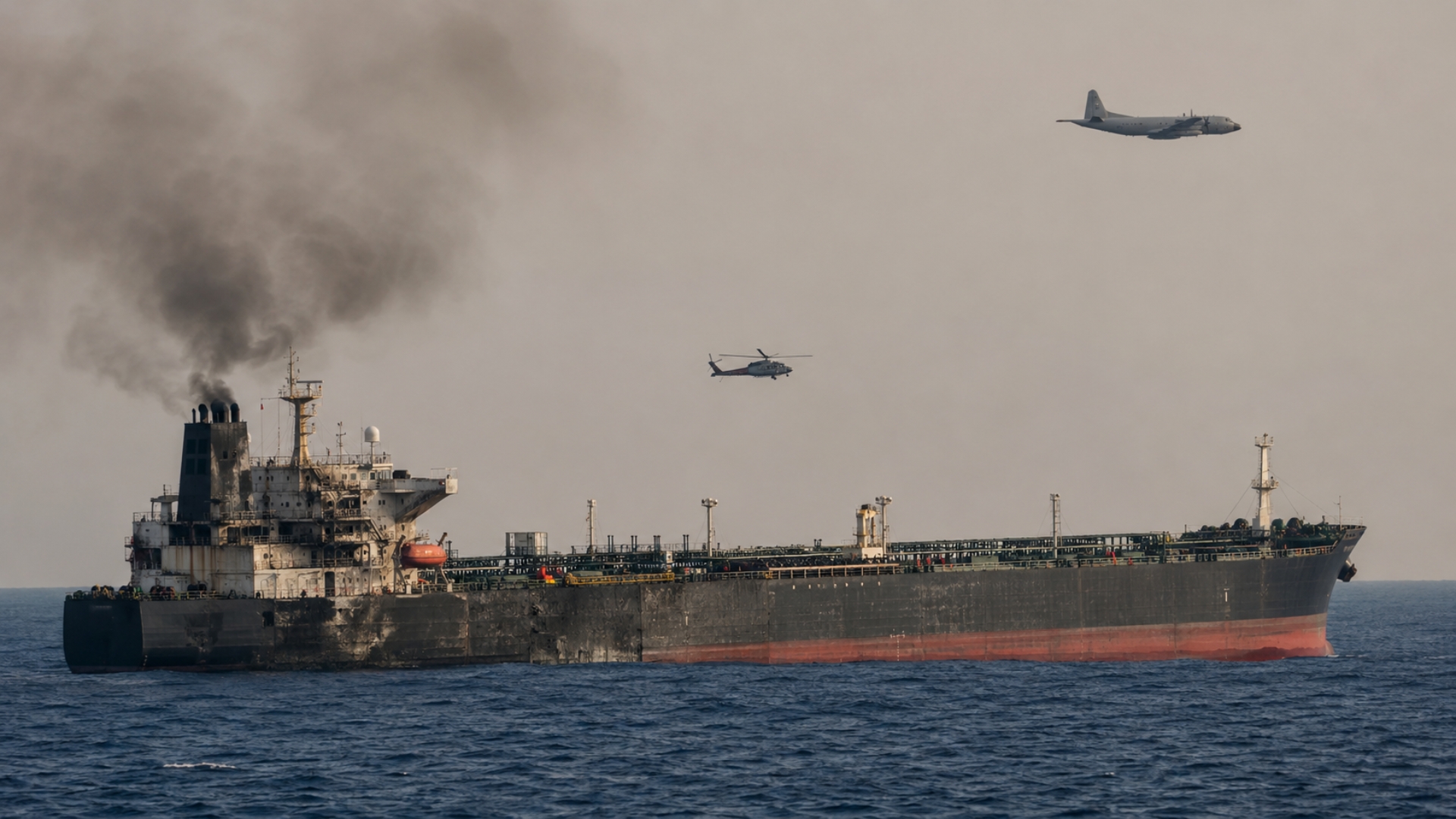 Gli USA dicono di aver messo fuori uso una nave che cercava di forzare ...