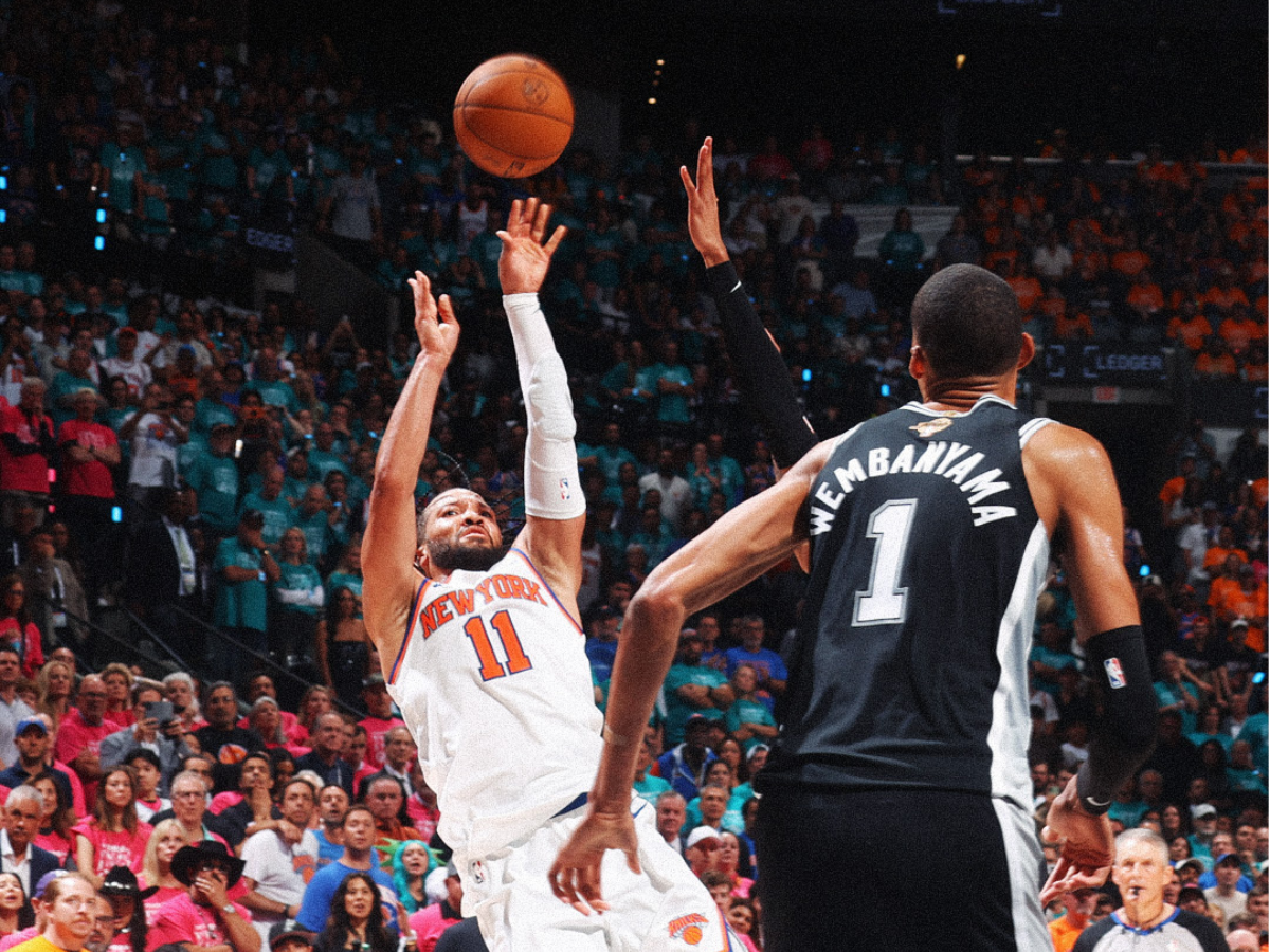 NBA Finals 2026: Jalen Brunson shines as New York Knicks draw first ...