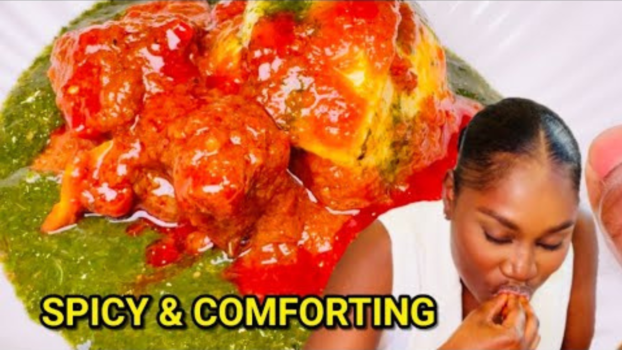 Exploring and tasting food from an African market without cooking