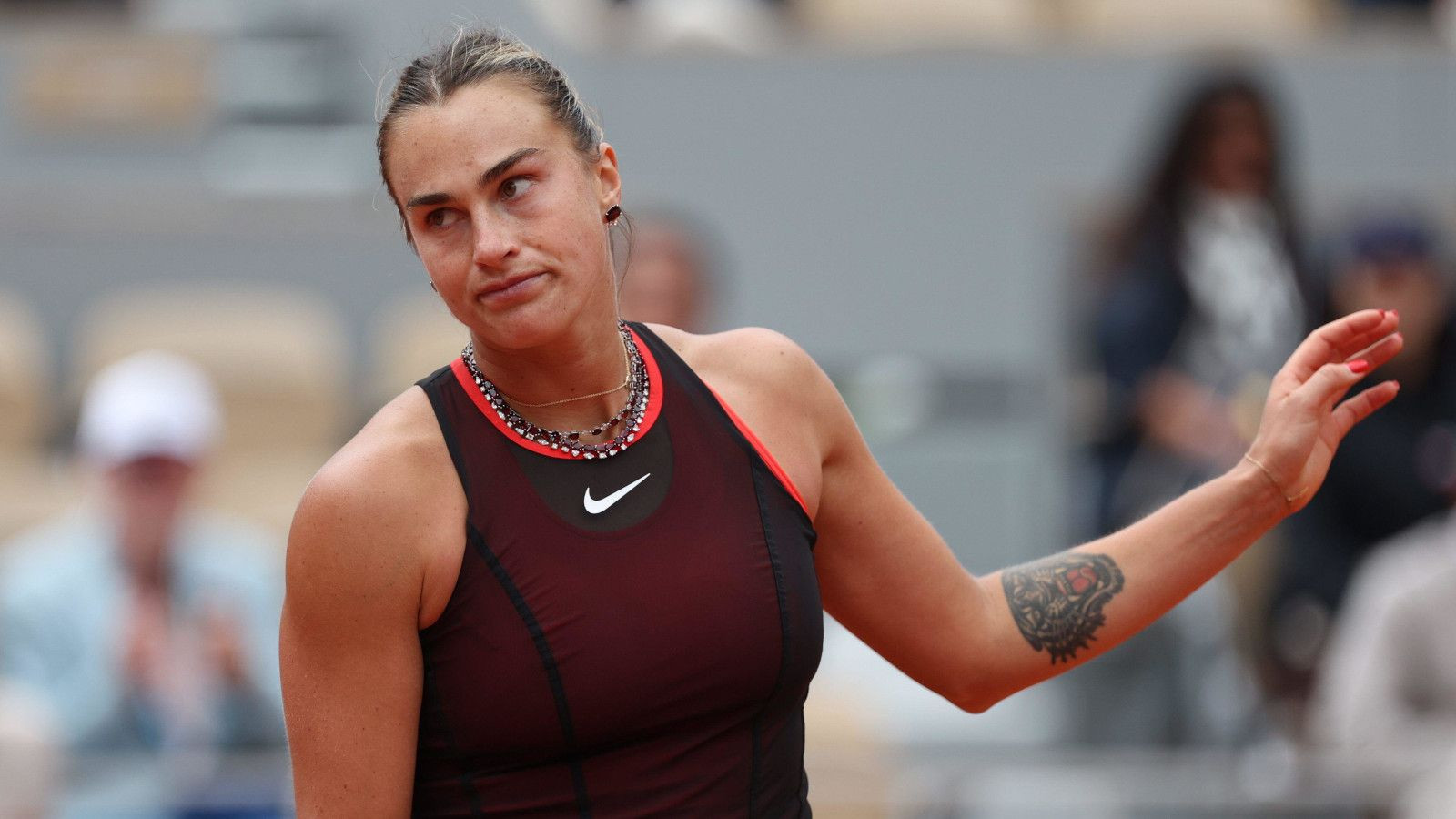 'It was very dirty tennis': Sabalenka blasts French Open conditions ...