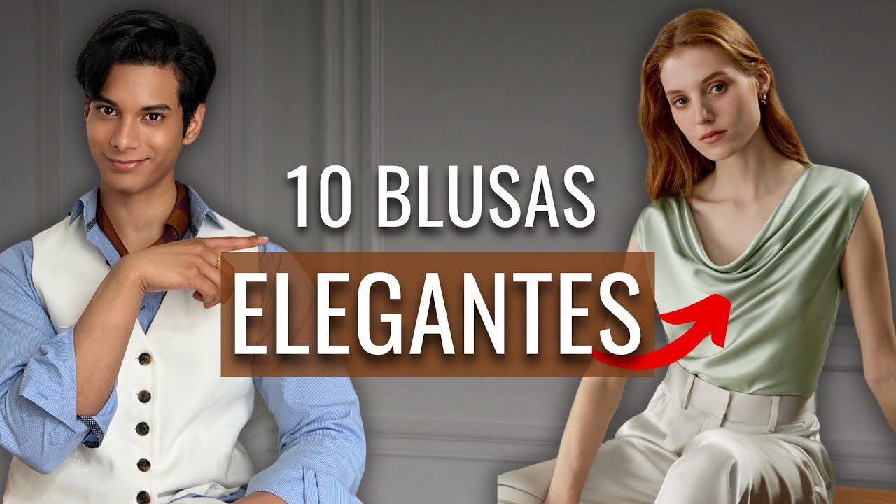 10 blusas elegantes que elevan cualquier look