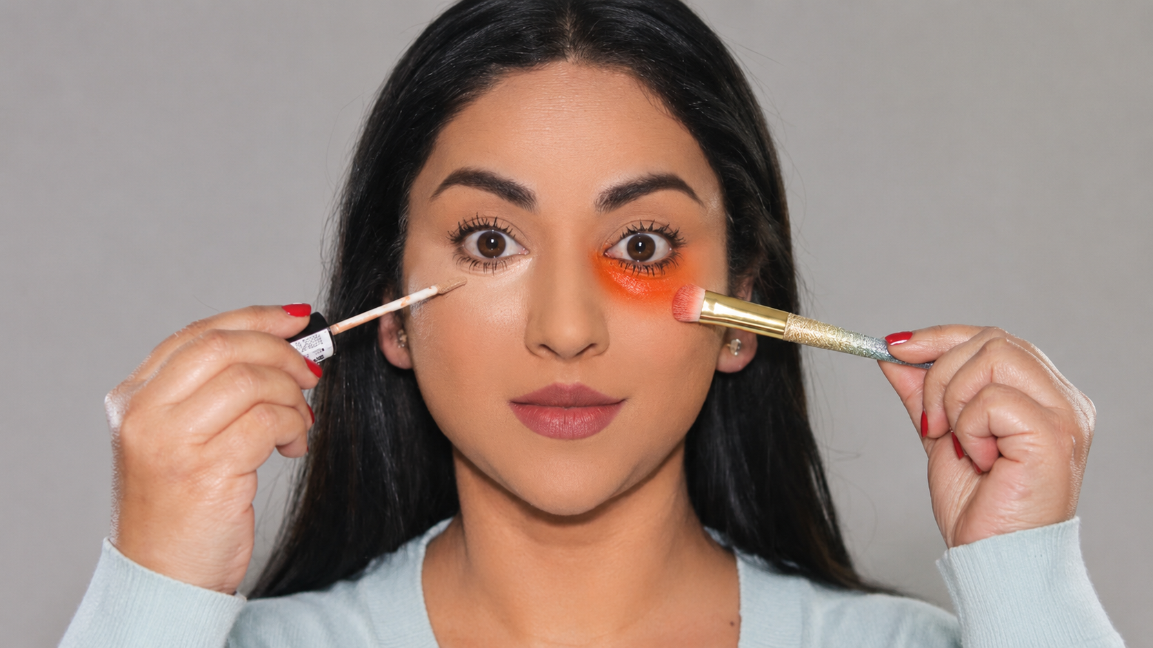 Concealer or color corrector for dark circles?