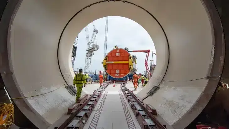 La plus grande grue du monde vient de soulever 500 tonnes en un seul ...