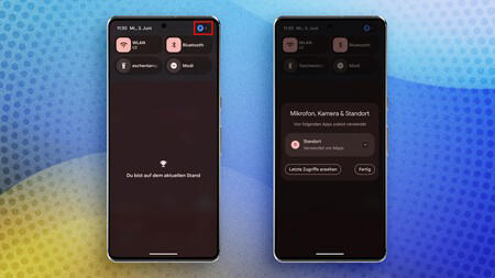 Tu teléfono Android pronto mostrará un punto azul en la parte superior ...