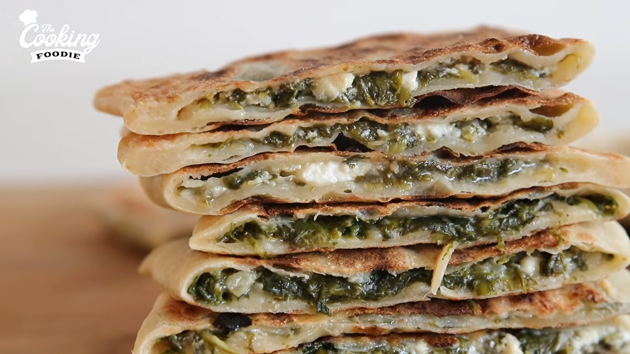 This fatayre flatbread got stuffed - and became dinner art