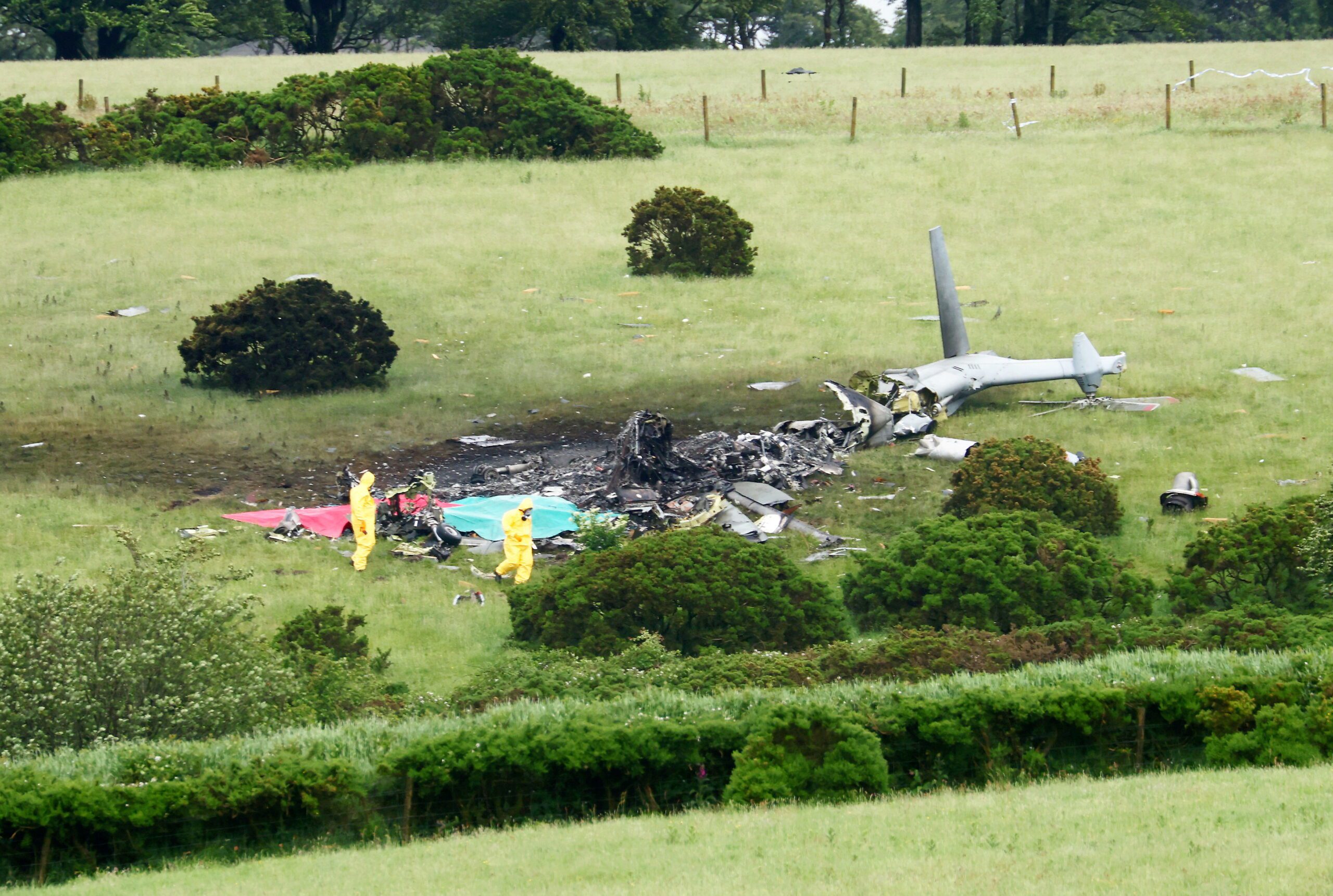Investigation continues after Royal Navy helicopter crash kills three