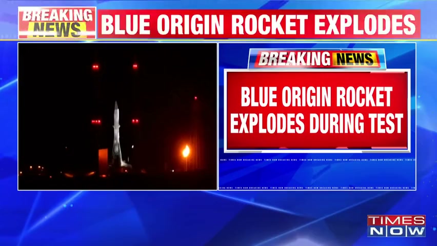 On cam Blue Origin's New Glenn rocket explodes during testing