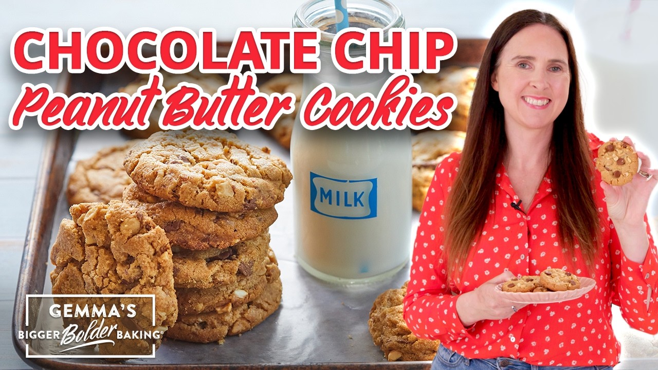 Unbeatable chocolate chip peanut butter cookies recipe